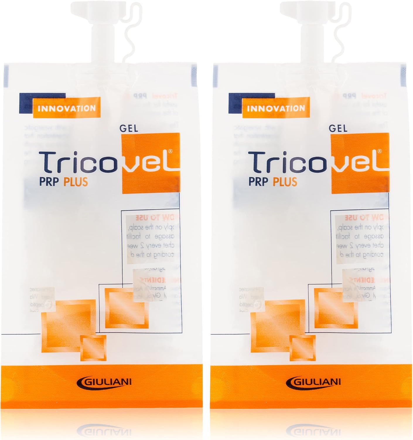 Tricovel Prp Plus Hair Regrowth Gel 1 Month Treatment (2 Sachets), 100 ...