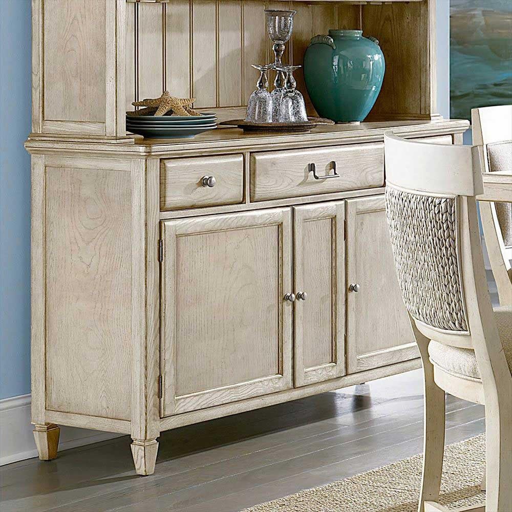 Amazon.com - American Drew Americana Home Buffet in Weathered White ...