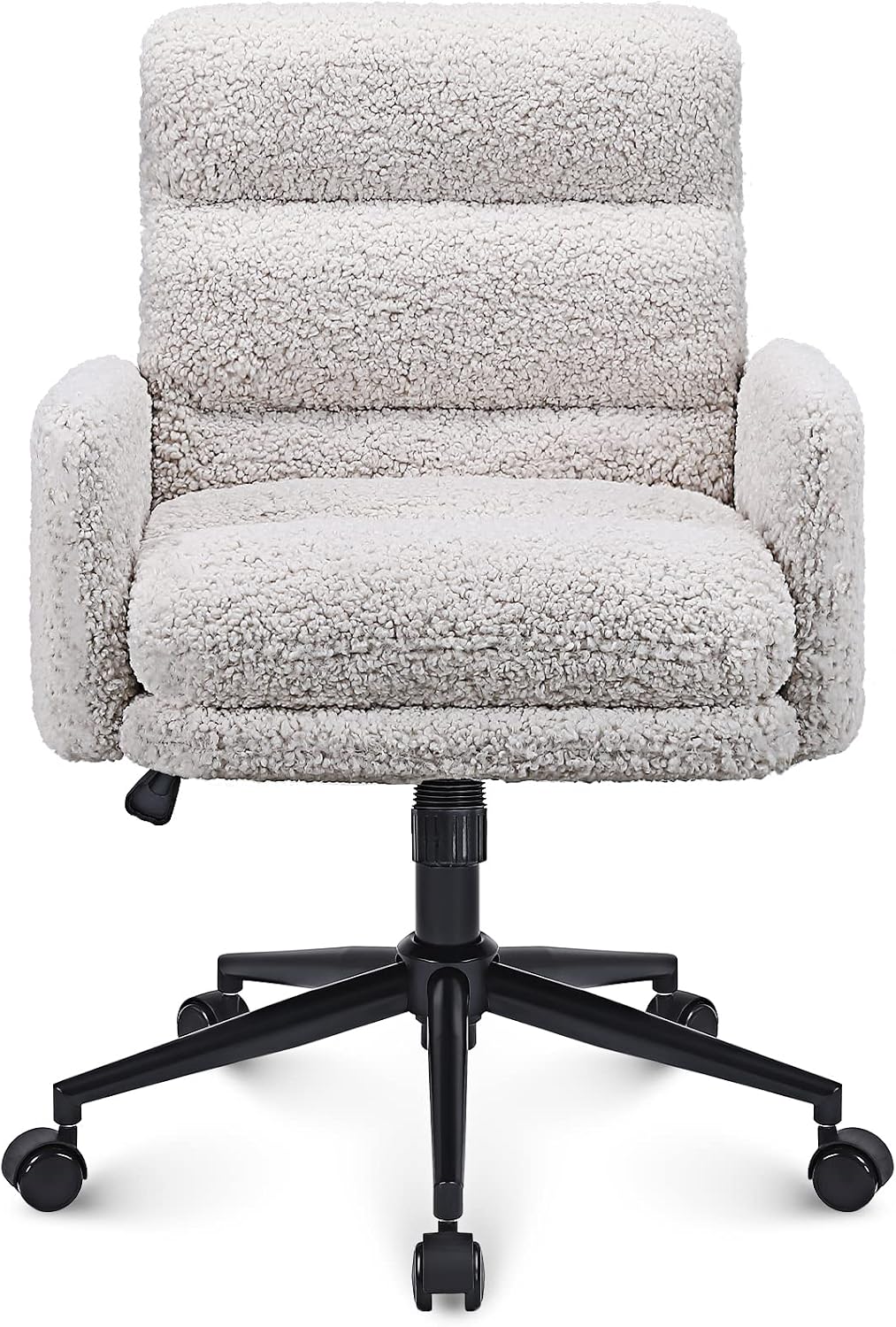 Youhauchair Chaise Bureau, Fauteuil de Bureau en Fausse Fourrure à ...