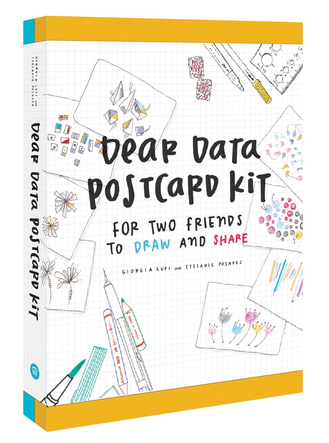 Dear Data Postcard Kit: For Two Friends... by Lupi, Giorgia