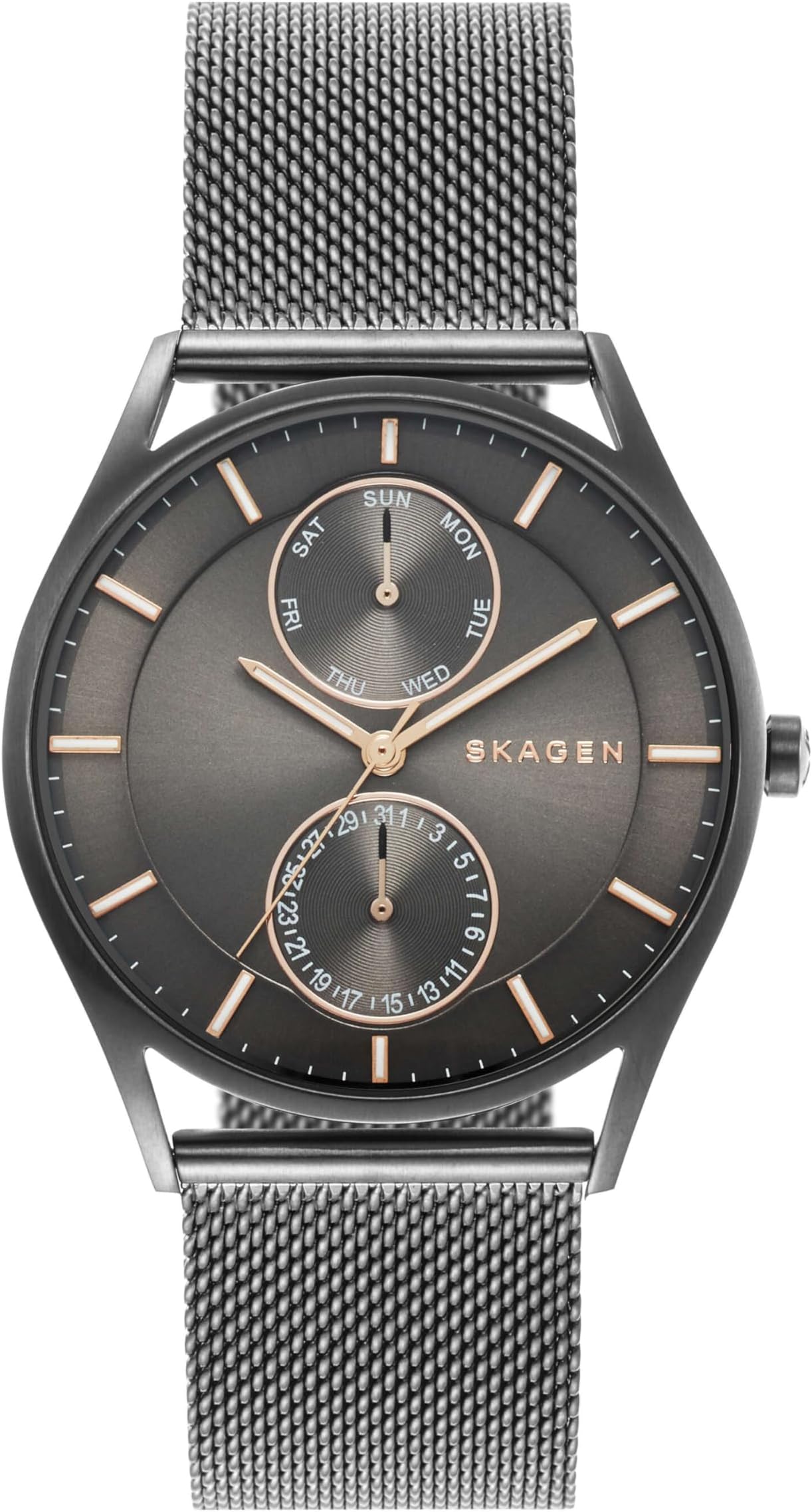 Amazon.co.jp: [スカーゲン] 腕時計 HOLST MULTIFUNCTION SKW6180 メンズ チャコール : ファッション