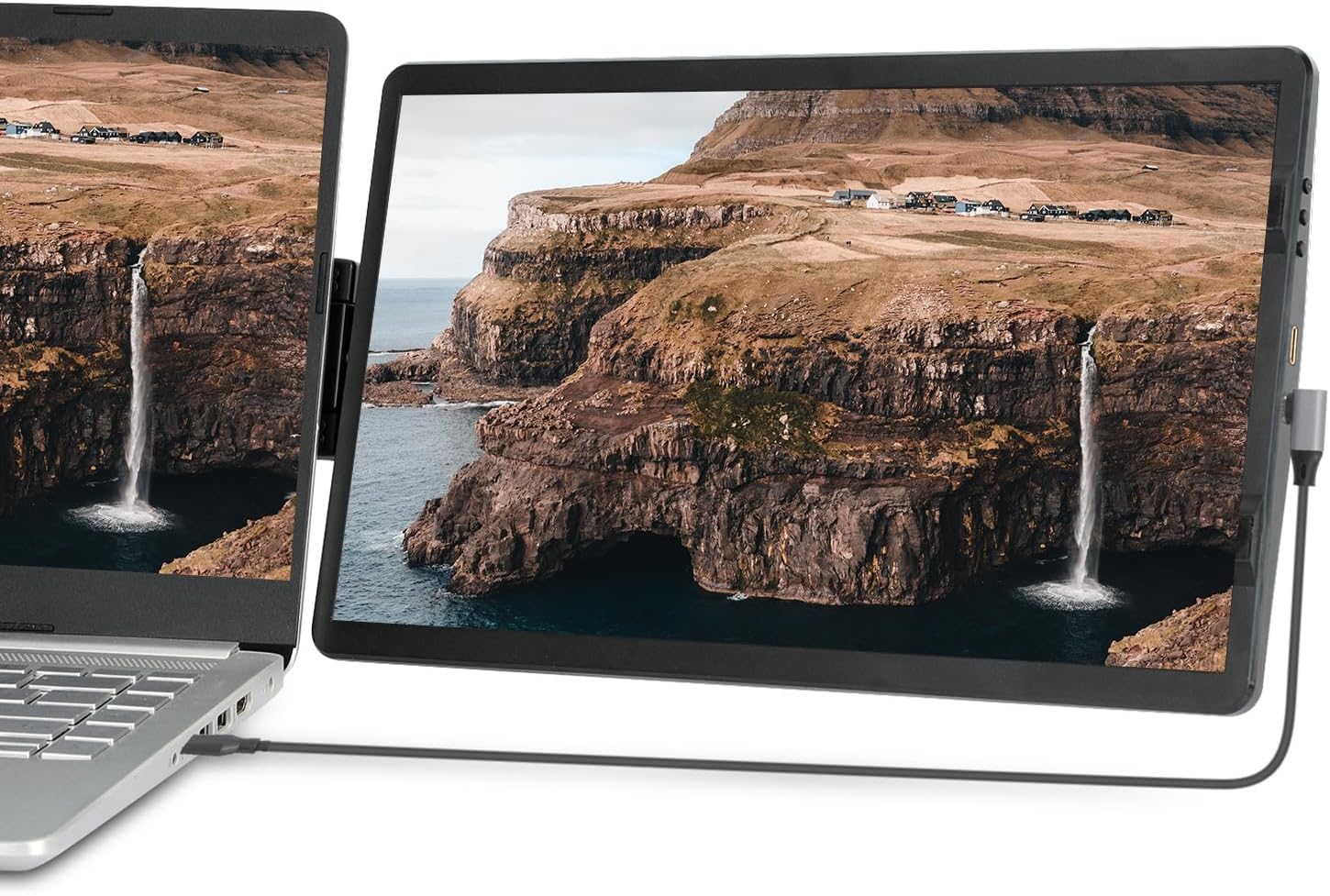 Laptop Screen Extender - 14 Inch IPS FHD 1080P Portable Extended ...
