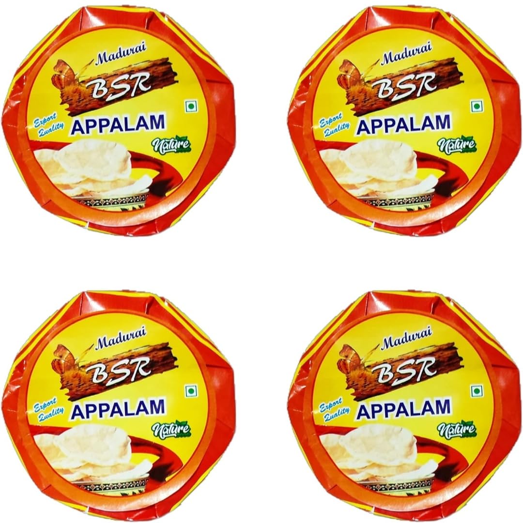 Madhurai BSR Appalam Plain Flavor Madurai Happala South Indian Papad ...