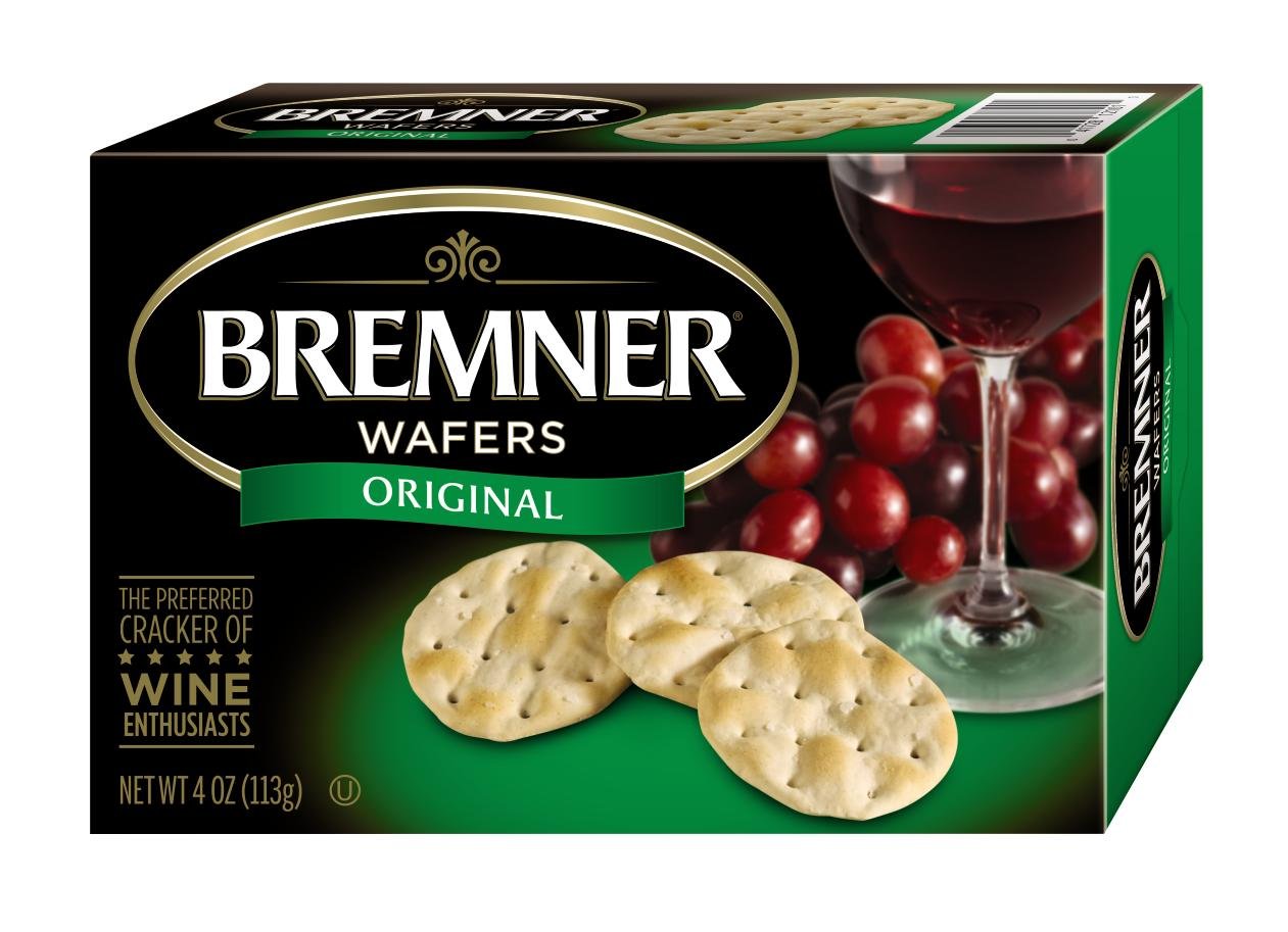 Amazon.com: Bremner Wafers, Original Plain, 4-Ounce Box : Grocery ...