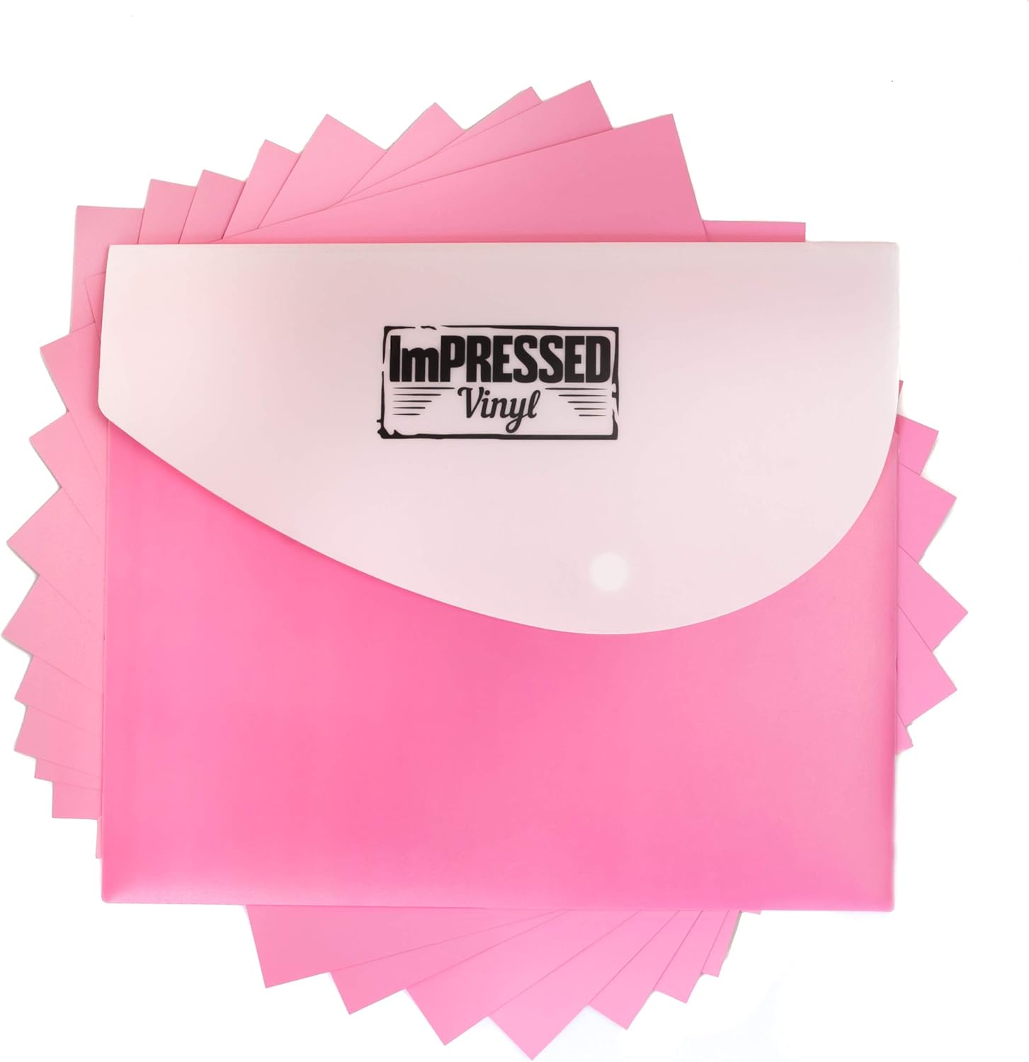 Amazon.com: Pink Heat Transfer Vinyl -10 Pack of 12"x10" Pink HTV ...