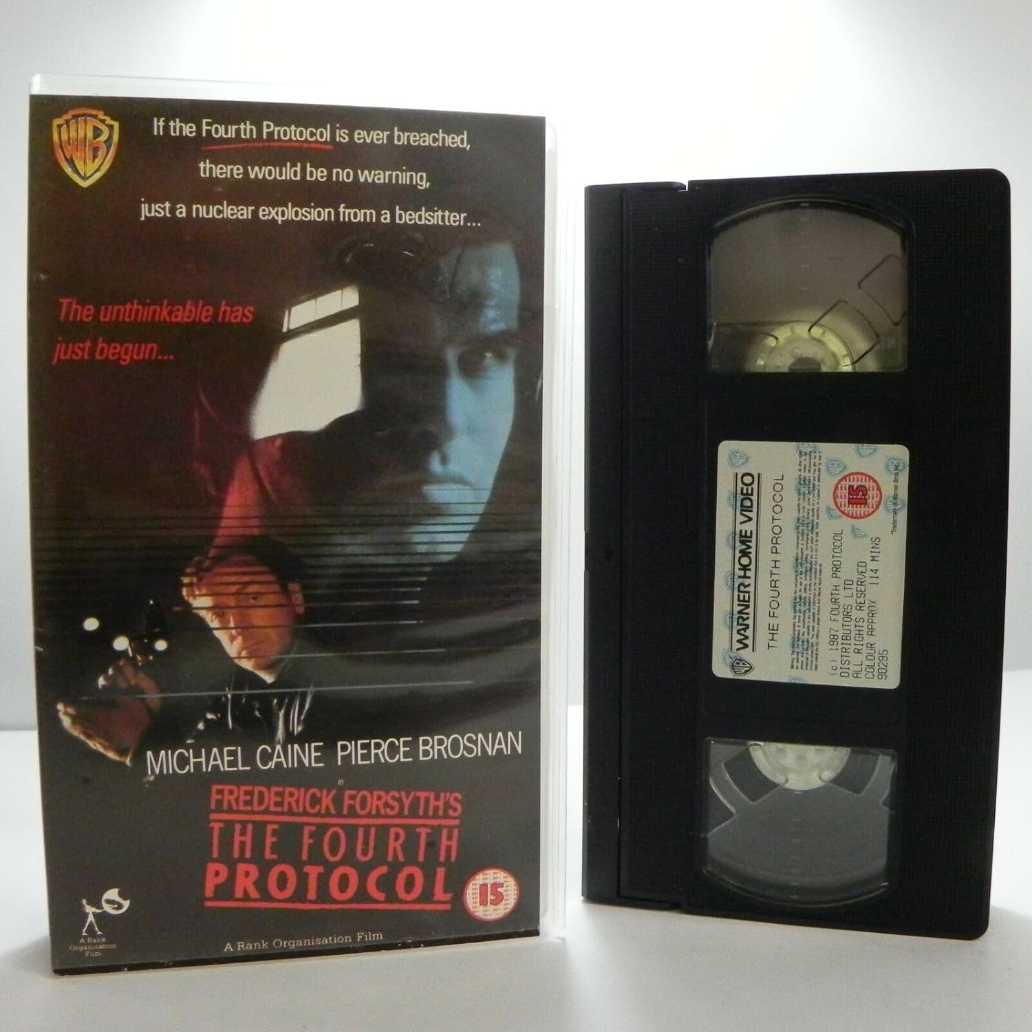Amazon.com: The Fourth Protocol [VHS] : Michael Caine, Pierce Brosnan ...