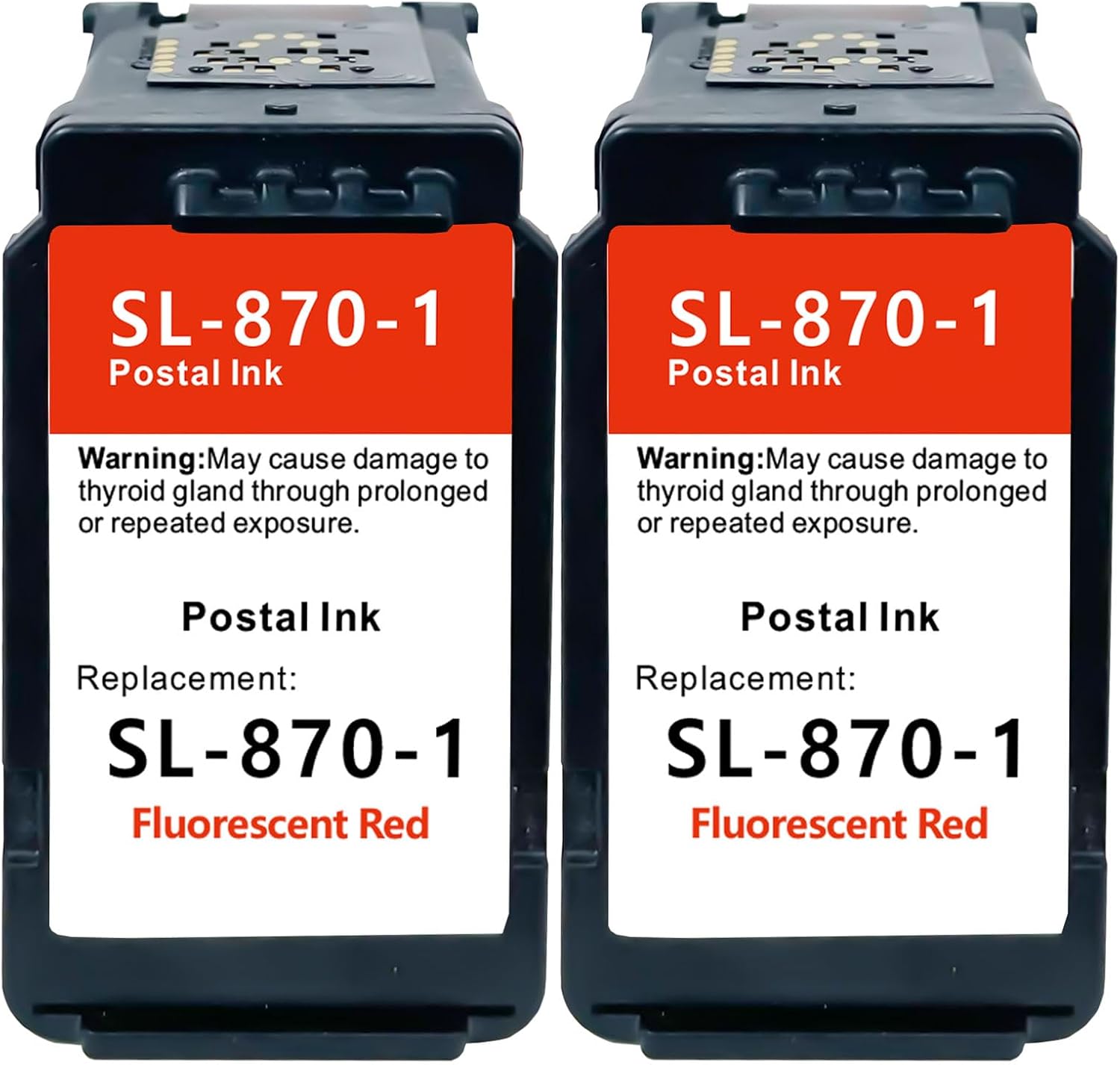 Amazon.com: TISVEX SL-870-1 XXL Fluorescent Red Ink Cartridge ...