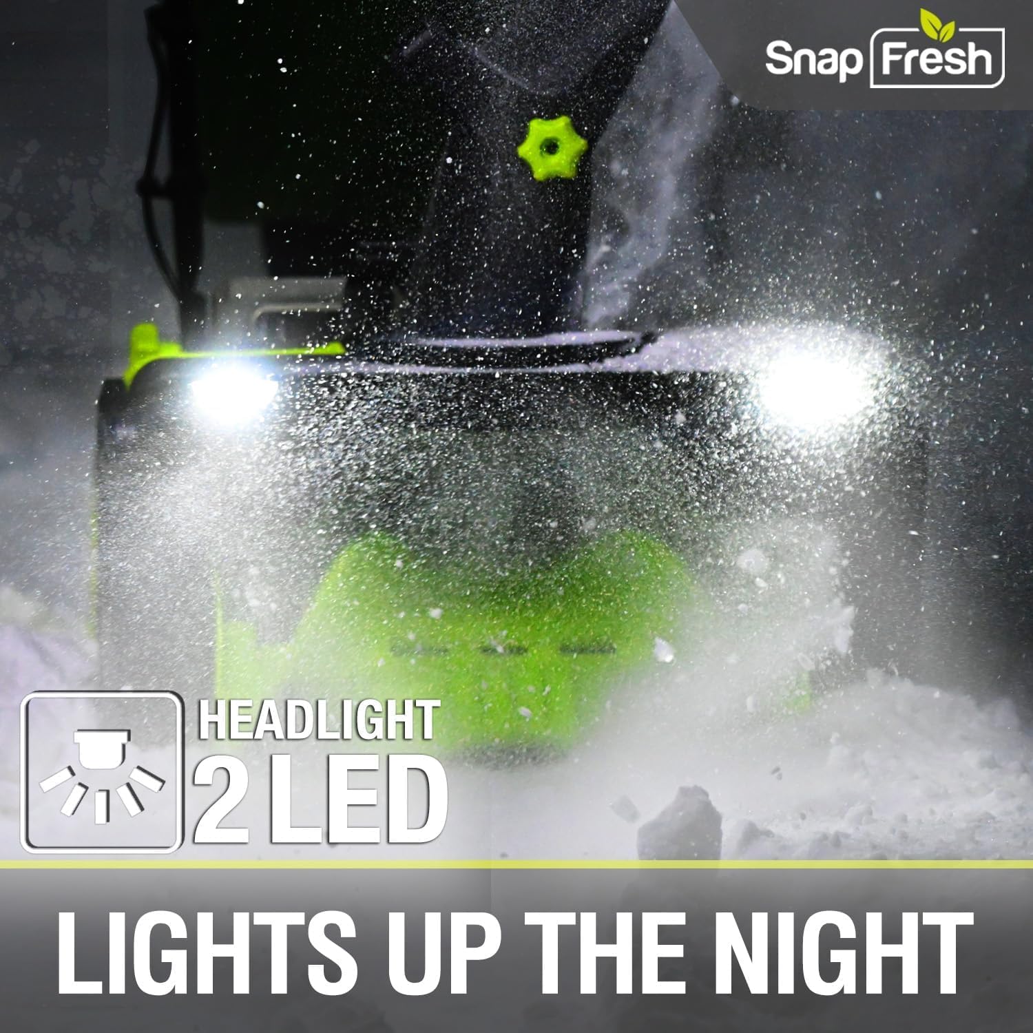 SnapFresh 40V Electric Cordless Snow Blower (Model SB2001) Instruction ...