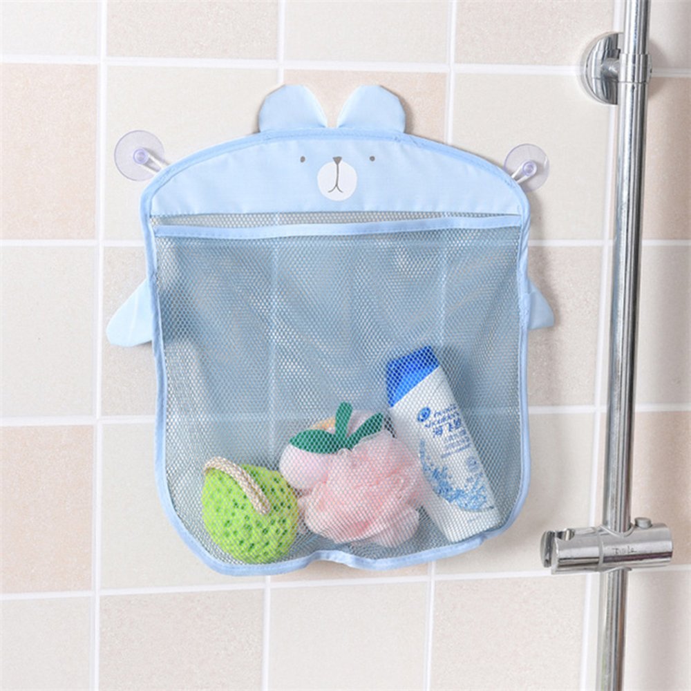Amazon.com: Bath Toy Organizer Cute Baby Hanging Mesh Net Cartoon Tub ...