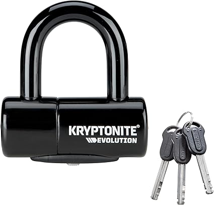 Amazon.com : Kryptonite Evolution Bike Disc Lock, Small U-Lock 14mm ...