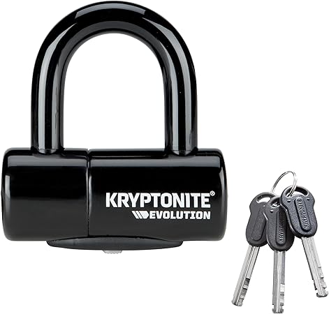 Amazon.com : Kryptonite Evolution Bike Disc Lock, Small U-Lock 14mm ...