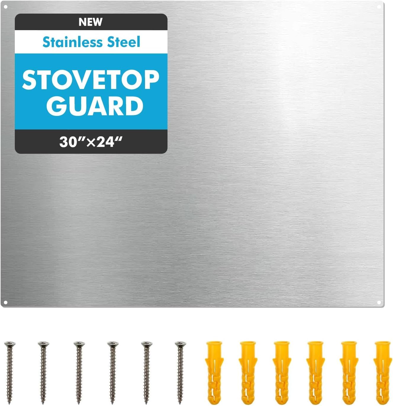 Snapklik.com : Micmi 24 X 30 Stainless Steel Stove Backsplash ...