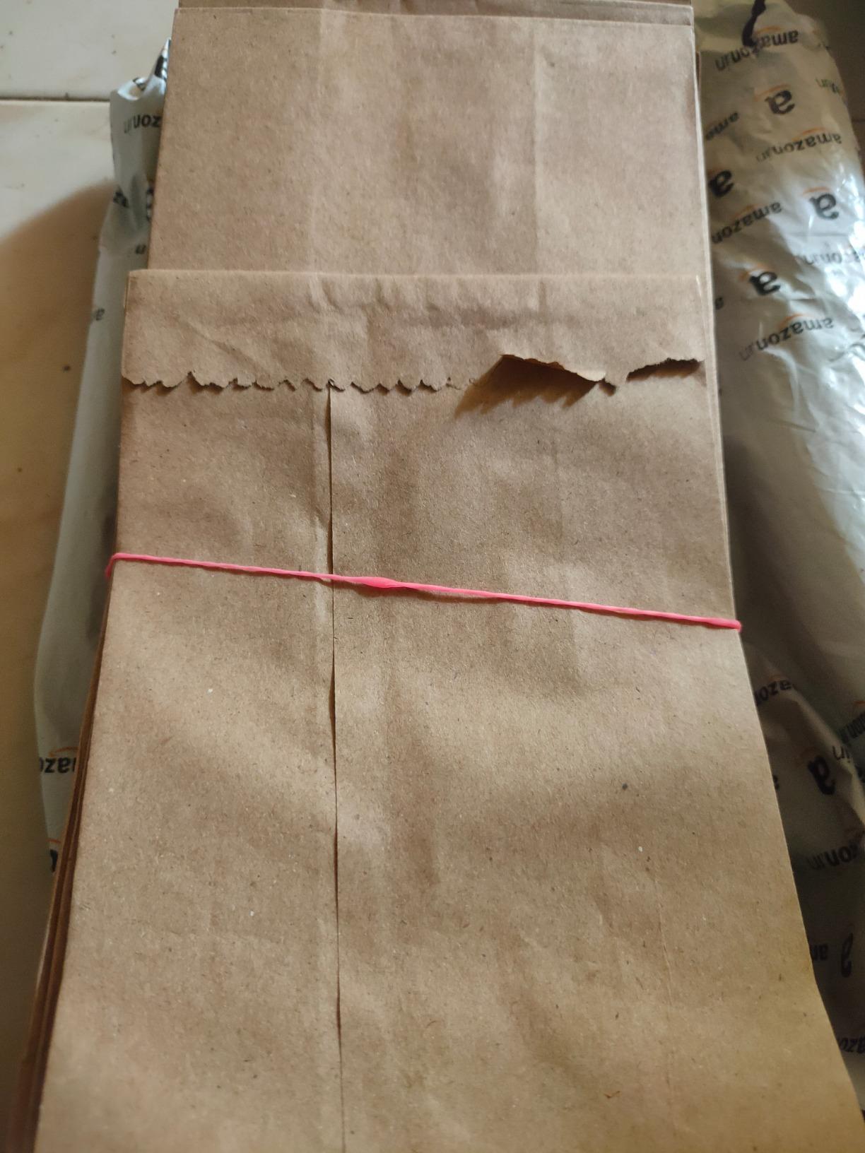 KRUM Paper Bag 7Inch X 10Inch Pack Of 100 Brown : Amazon.in: Home & Kitchen