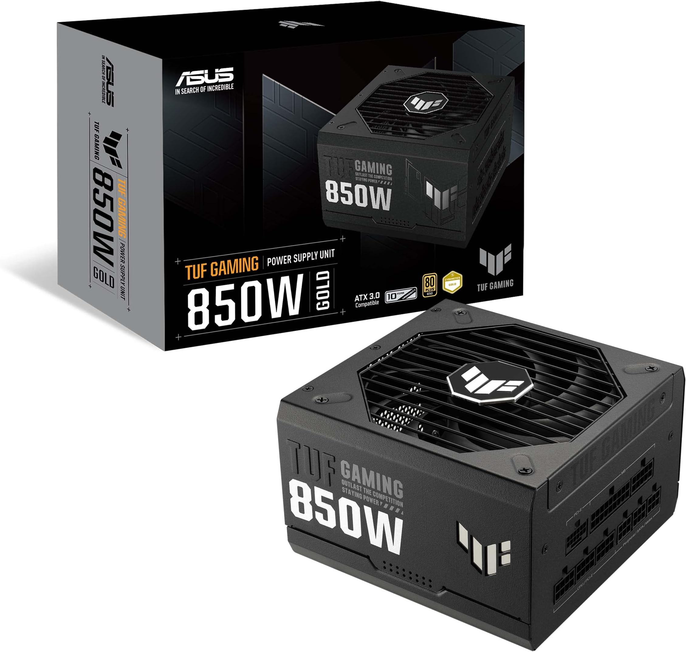 be quiet! Pure Power 12 M 850W, ATX 3.0- und PCIe 5.0 kompatibel, 80 Plus Gold, moduleres ...