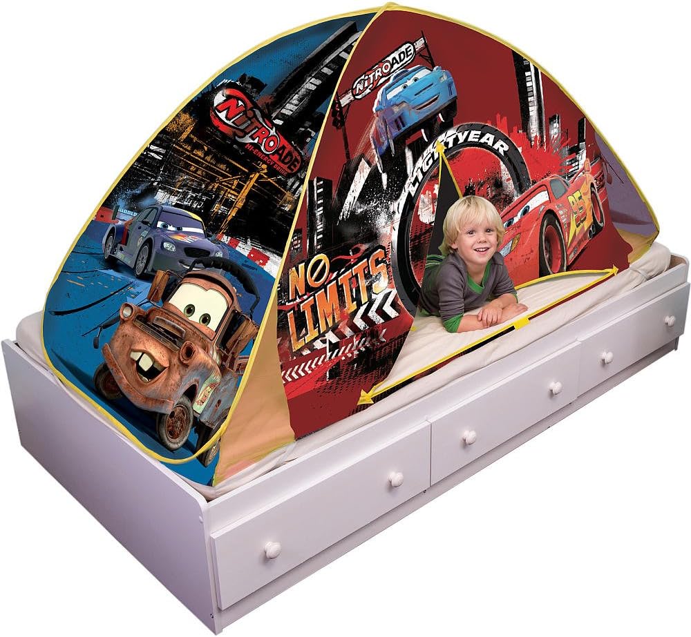 Amazon.com: Playhut Disney/Pixar Cars Bed Tent Playhouse : Toys & Games