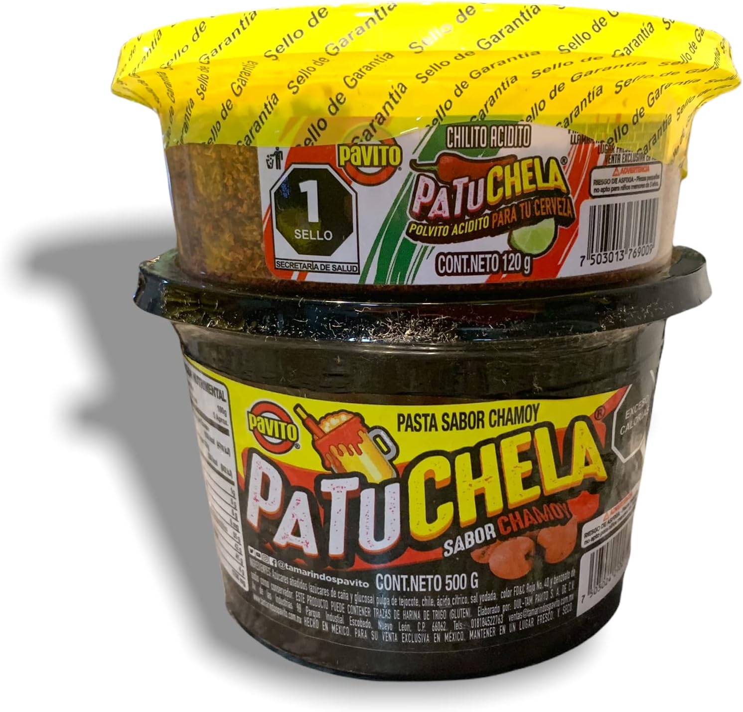 Pa Tu Chela CHAMOY 2 pack (1 Chamoy + 1 Polvito) : Amazon.com.mx ...