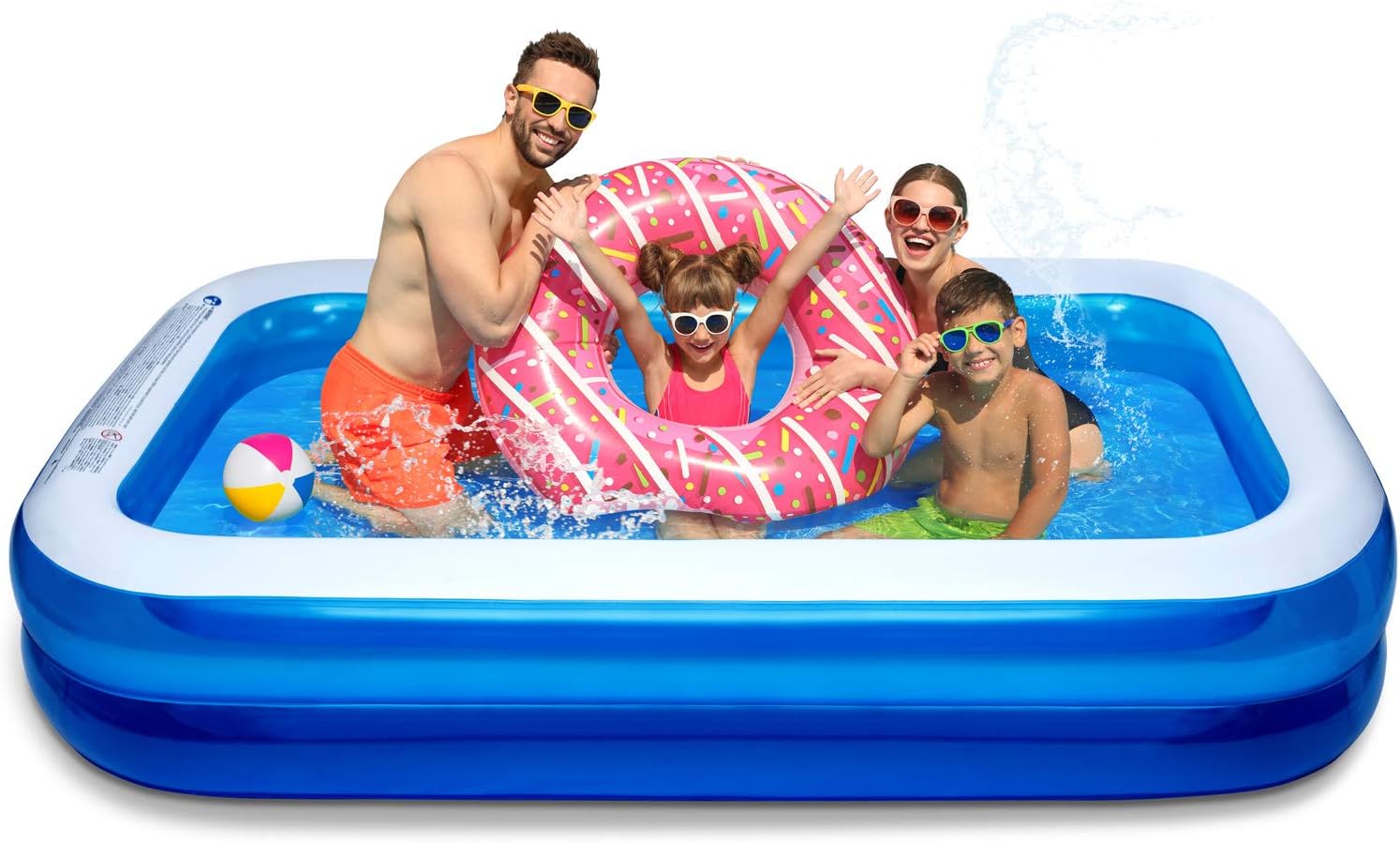 Amazon.com: Play Day 10 foot family pool : Toys & Games