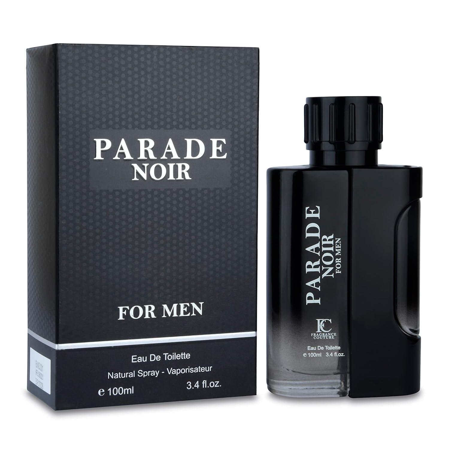 Amazon.com : Fragrance Couture PARADE NOIR MEN 3.4 Oz Men's Cologne ...