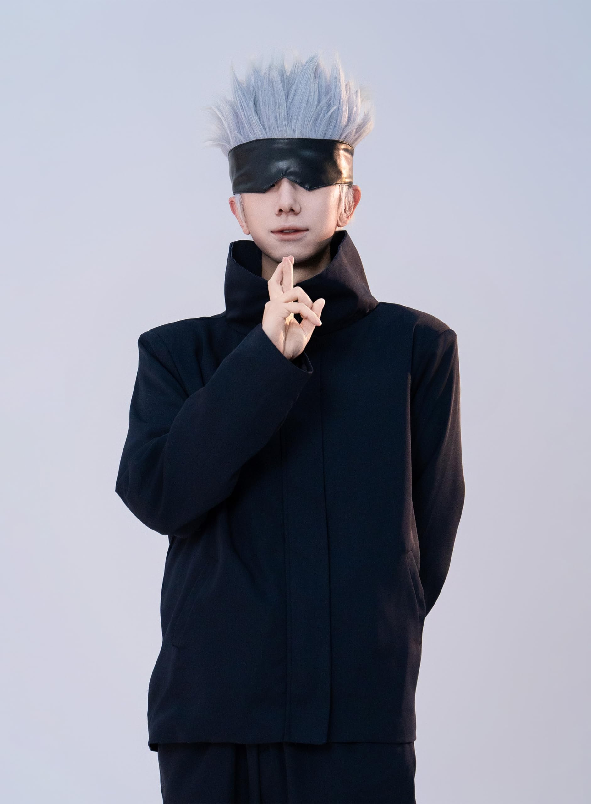 Snapklik.com : OSIAS Mens Gojo Satoru Teacher Uniform Cosplay Costume