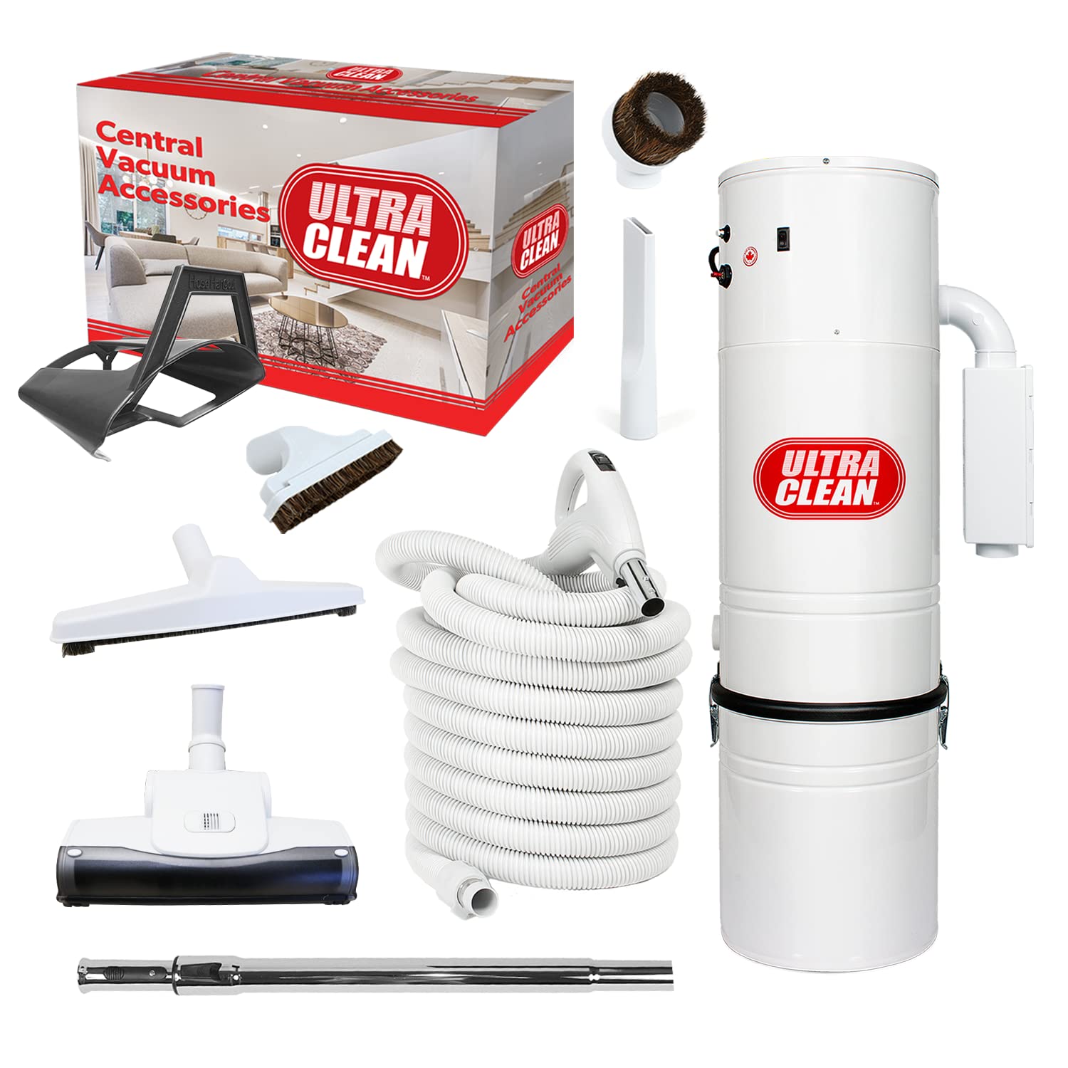 Ultra Clean SC200 Central Vacuum Unit,Tangential Bypass Motor Up to ...