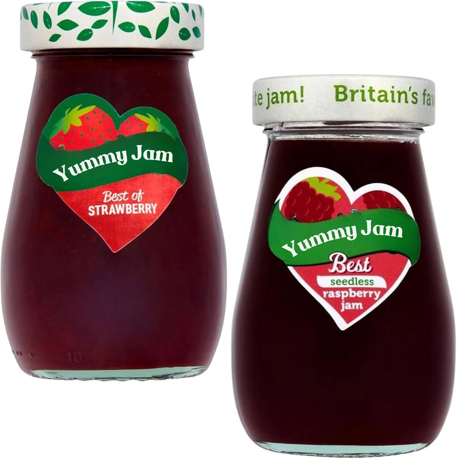 Jam Bundle With Hartley Strawberry Seedless Jam 340g and Best Raspberry ...