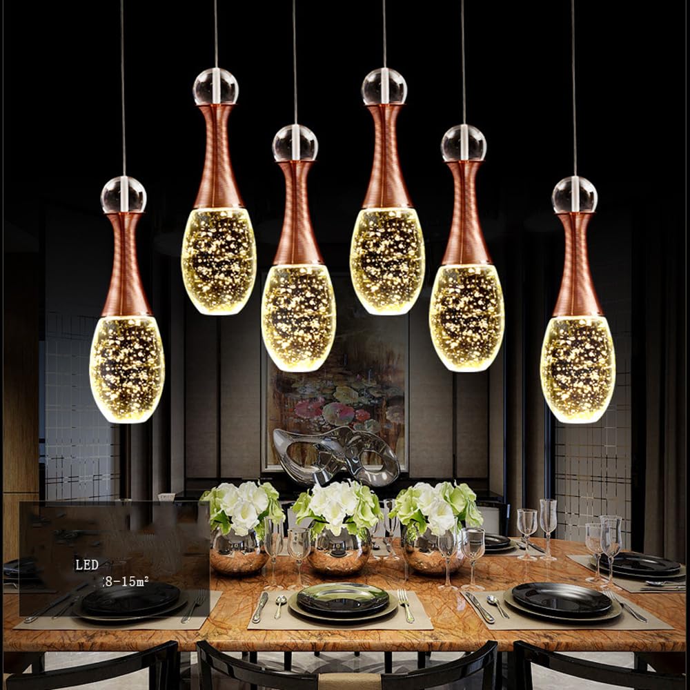 Crystal Bubble Pendant Lighthouse Bubbles 6 Light Pendant Polished