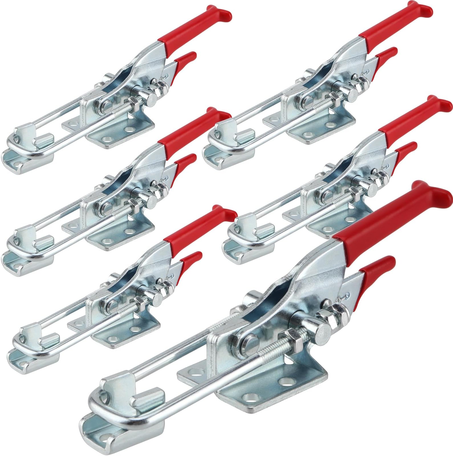 MOUYAT 6 Pack Heavy Duty Toggle Clamp, 2000Lbs Capacity Pull Toggle ...