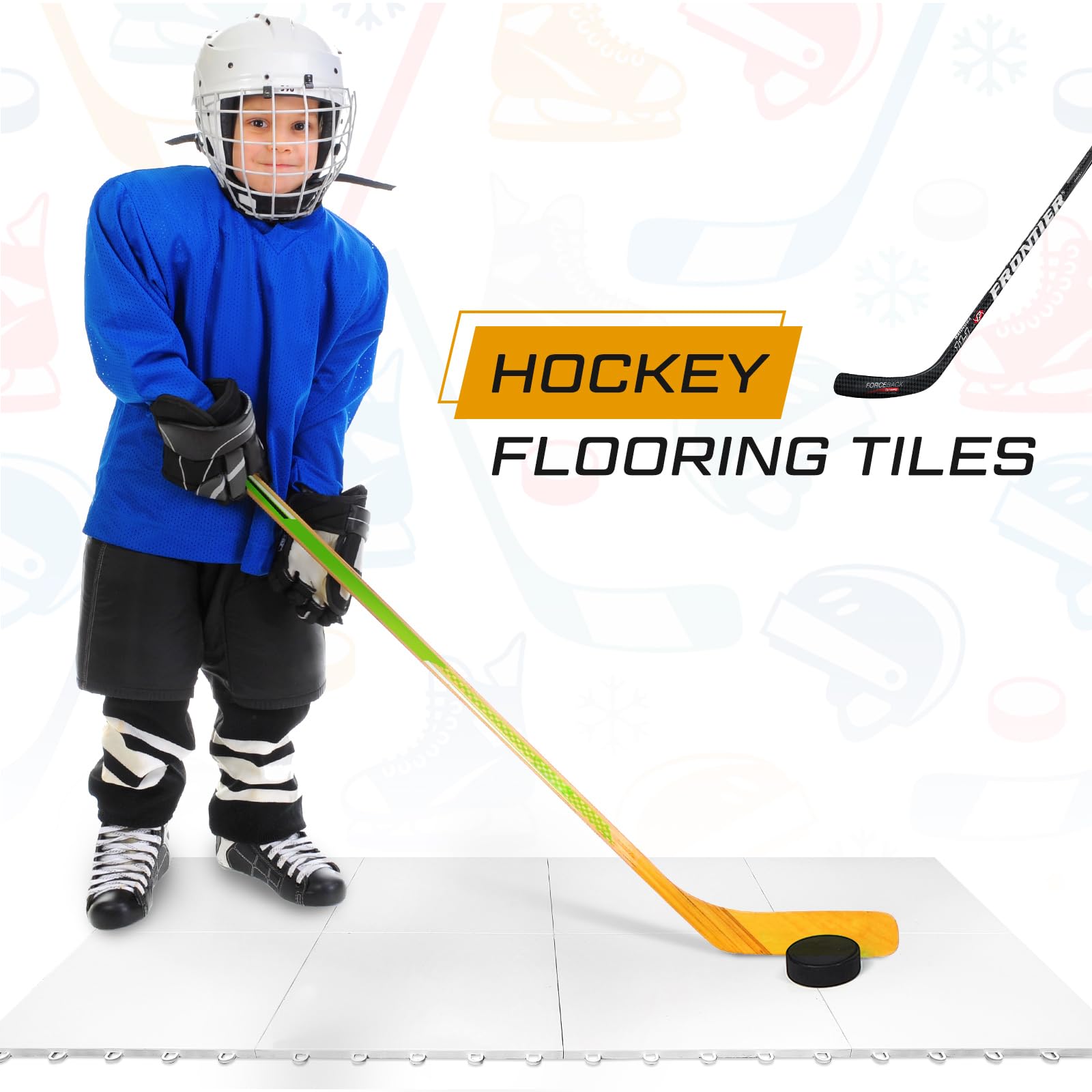 Snapklik.com : Fabbay Dryland Synthetic Ice Tiles For Hockey Floor Mat ...