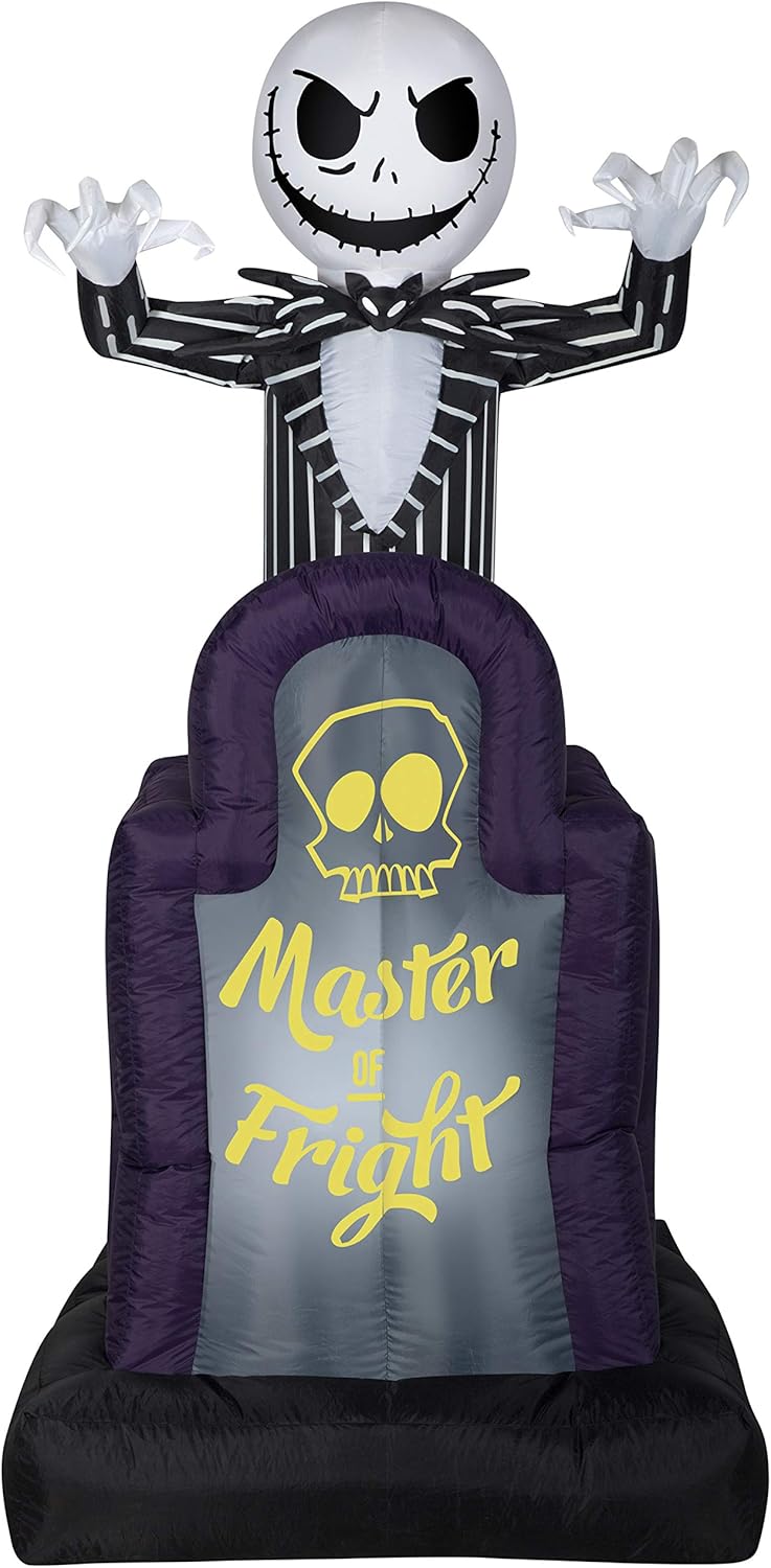 Amazon.com: Gemmy 6' Animated Airblown Inflatable Pop-Up Jack ...