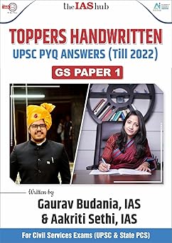 Buy GS 1 Toppers Handwritten UPSC PYQ Answers (2017 - 2022) Book Online ...