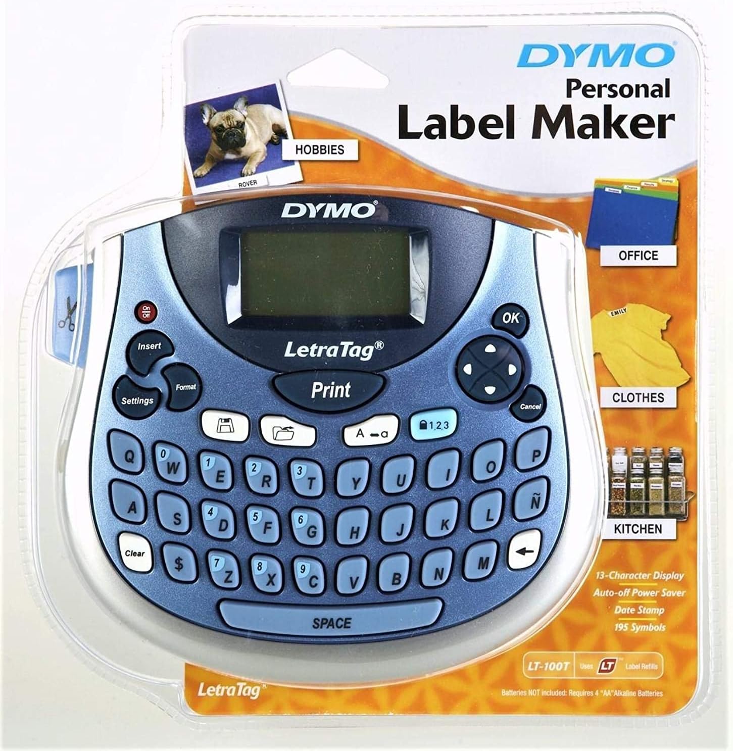 Dymo LT-100T Letratag Plus Personal Label Maker : Amazon.ae: Office ...