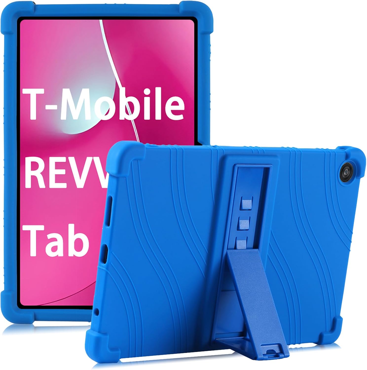 Amazon.com: Kwamaz for Revvl Tab 2 Case (2025), Kids Soft Silicone ...
