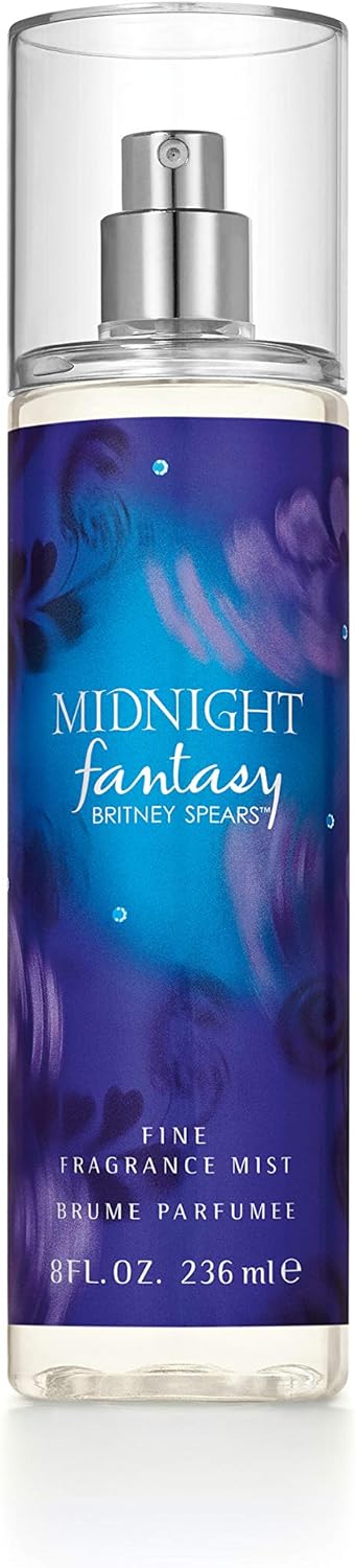 Britney Spears Midnight Fantasy Fine Fragrance Mist, Oriental, 236 ml ...