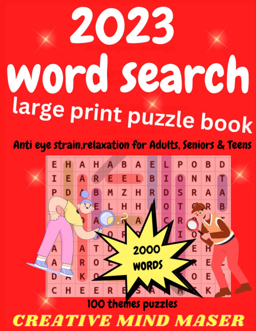 Large Print Edition of the 2023 Word Search Puzzle Book (Activity Book ...