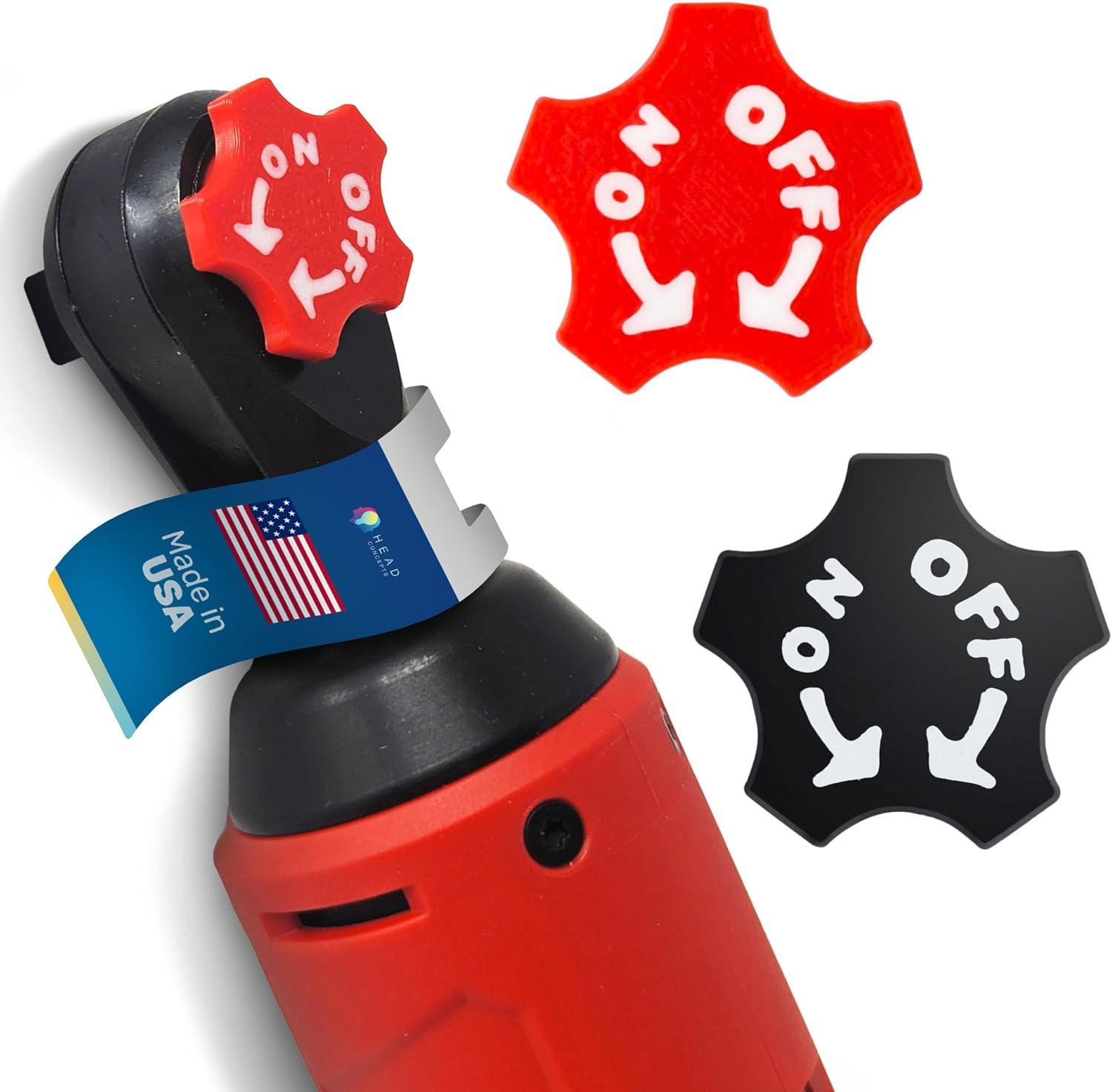 Magnetic Ratchet Switch (2-Pack) for Milwaukee M12 – Reversible Ratchet ...