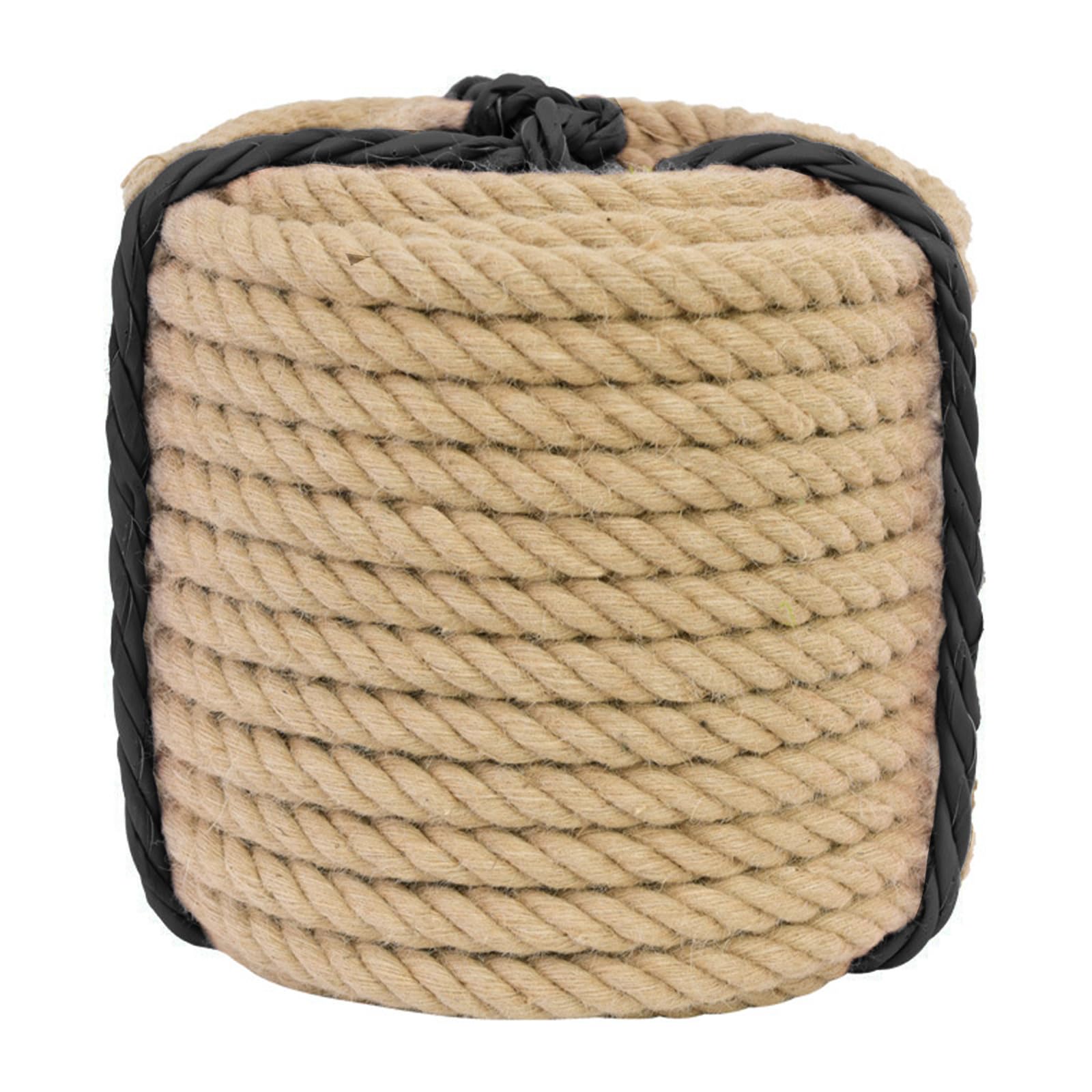 Snapklik.com : Jute Rope 1 In X 100 Ft Hemp Rope, 24 Mm Thick Rope ...