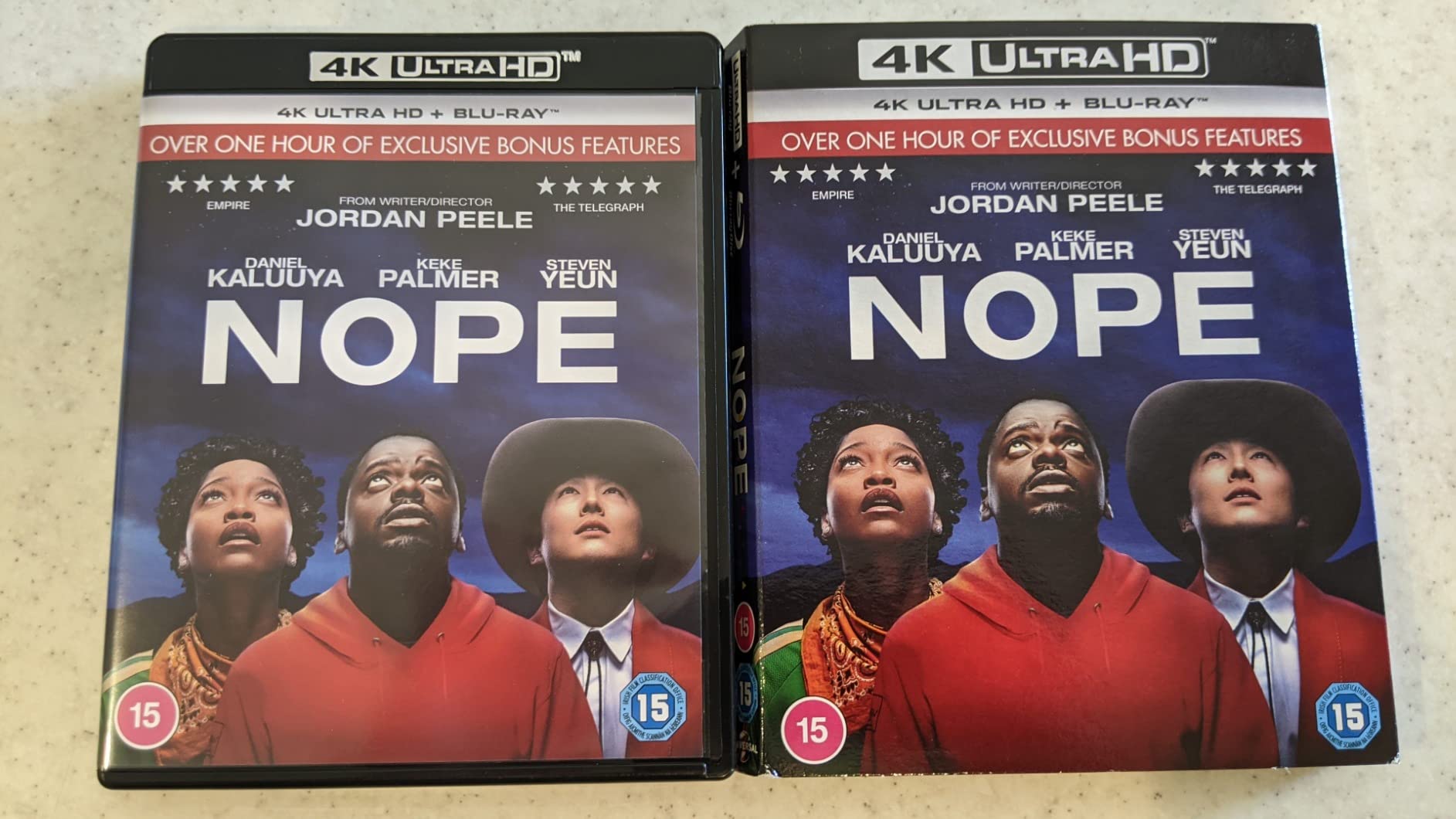 Nope (Limited Edition Steelbook) [4K Ultra HD + Blu-ray + Digital HD ...