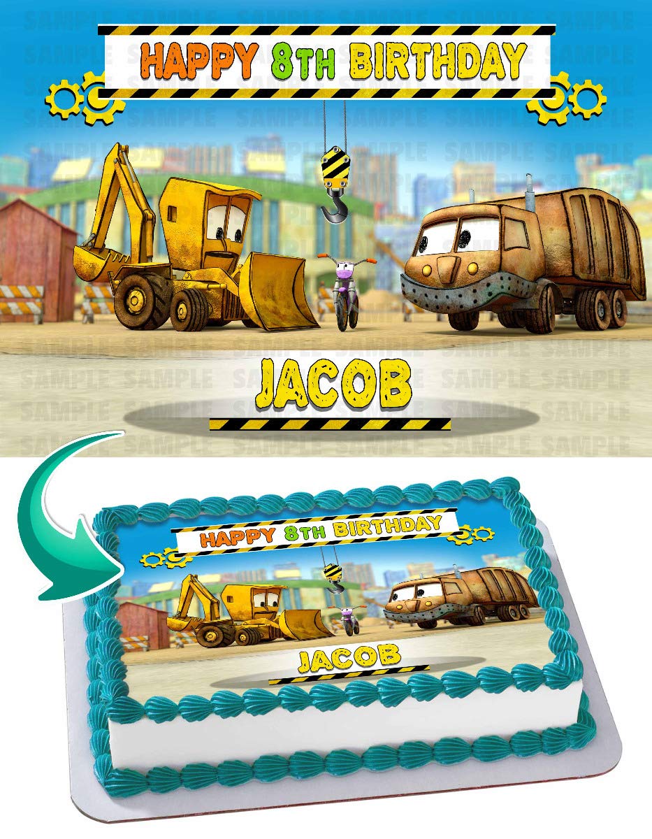 Amazon.com: Cakecery The Stinky & Dirty Show Edible Cake Image Topper ...