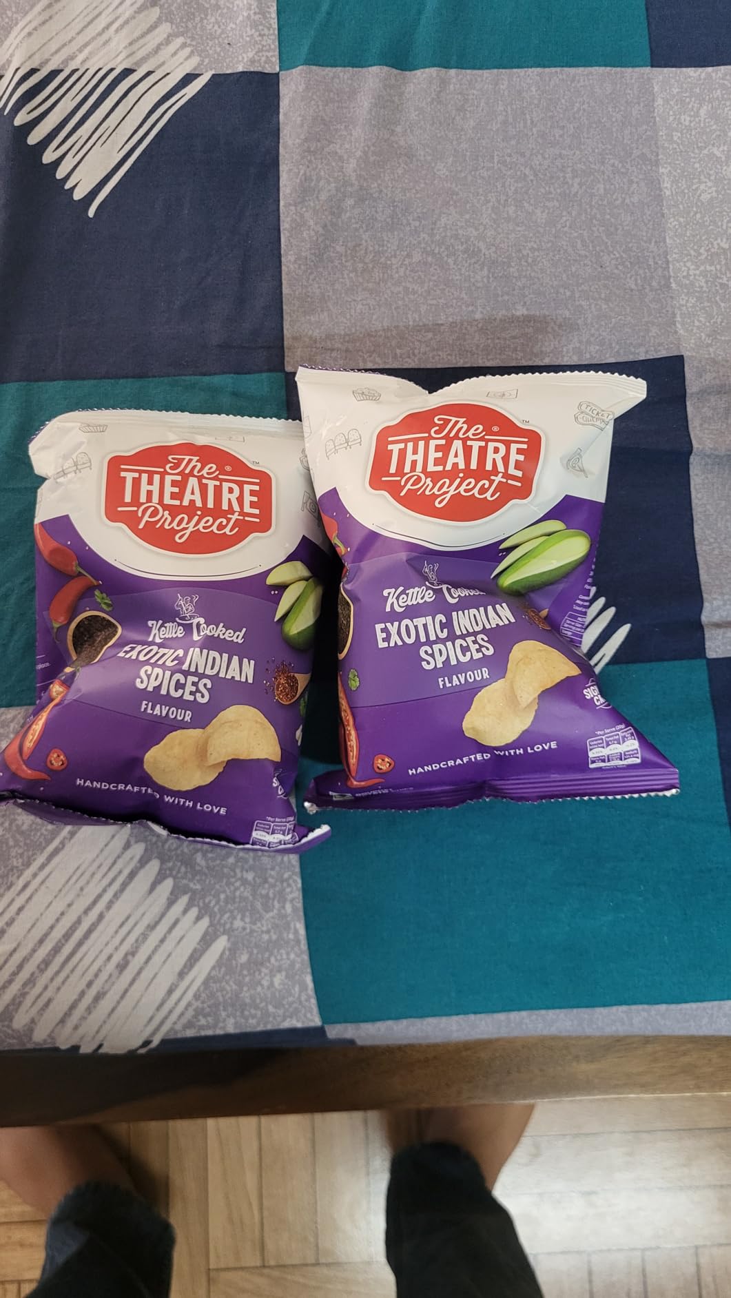 The Theatre Project Kettle Cooked Peri Peri & Lime Potato Chips Spicy ...