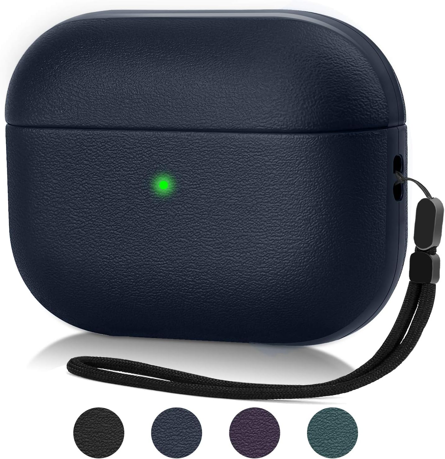 Amazon.com: Upgrade Compatible with Airpods Pro Case, Leather Texture ...