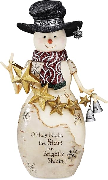 Amazon.com: The Birchhearts by Pavilion Snowman Figurine Holding String ...
