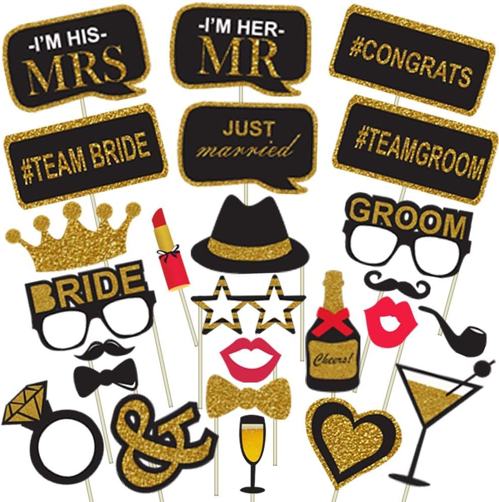 Party Propz Bachelorette Party Props-Pack Of 25 Pcs,For Bachelorette ...