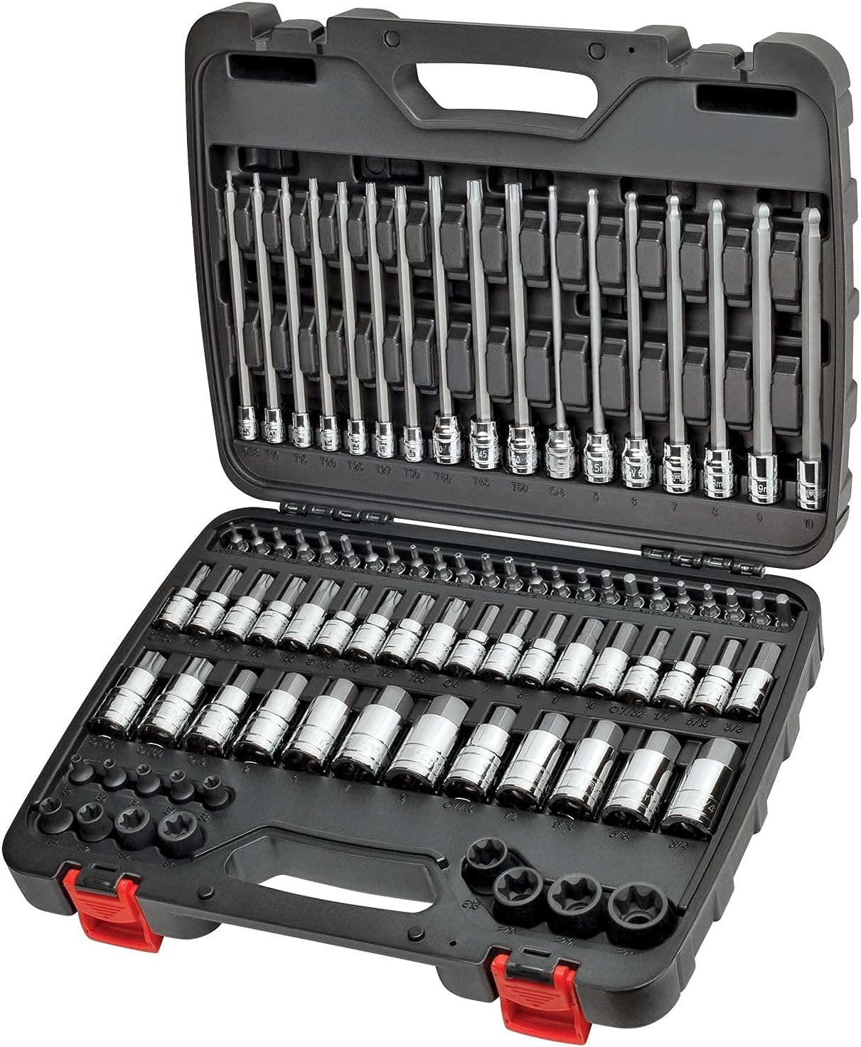CARBYNE 84-Piece Master Hex & Torx Bit Socket Set & External-Torx ...