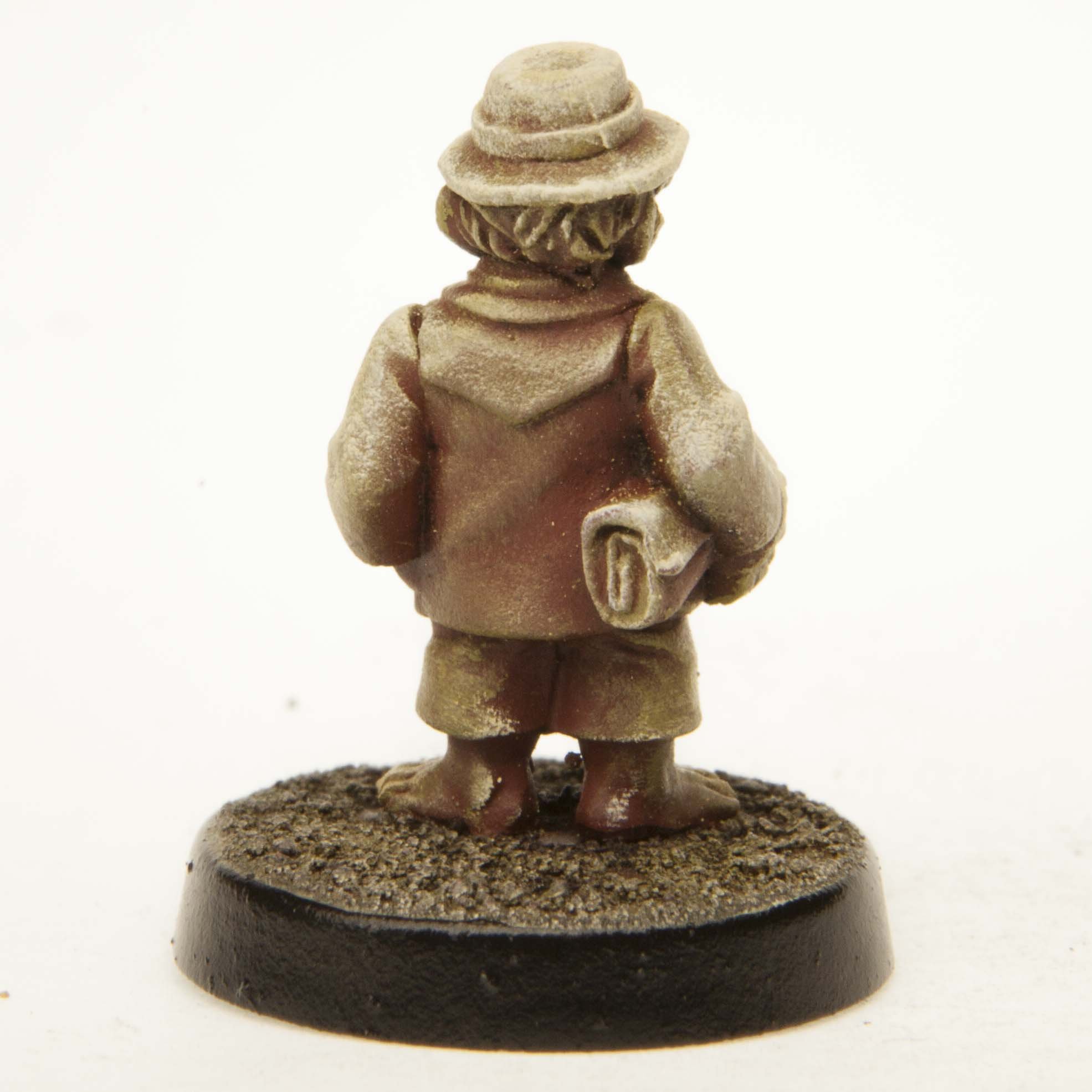 28mm Scale Miniature Halfling Wool Merchant Miniature On Pony - 28mm ...