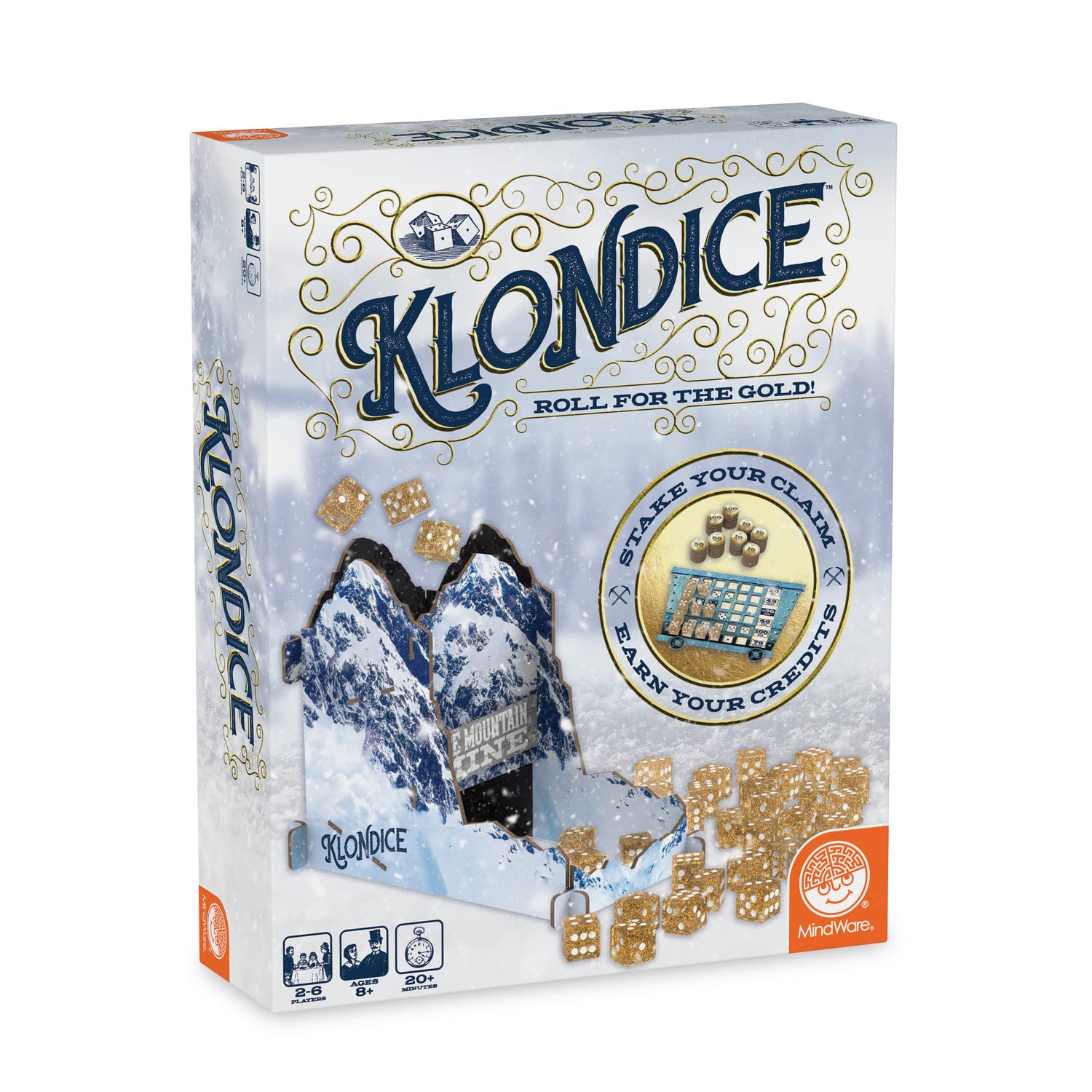 Amazon.com: MindWare Klondice Game | Fun Dice Games for Family Game ...