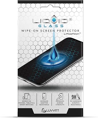 Amazon.com: LIQUID GLASS Screen Protector Wipe On Scratch and Shatter ...