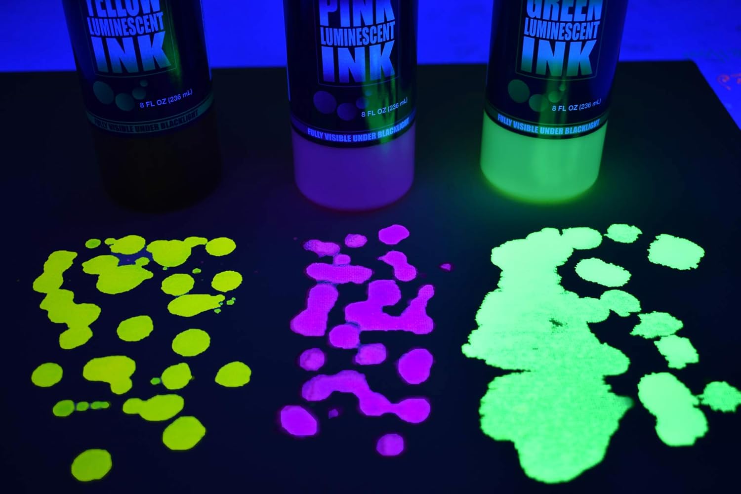 Amazon.com : Opticz Daytime Visible Luminescent UV Blacklight Reactive ...