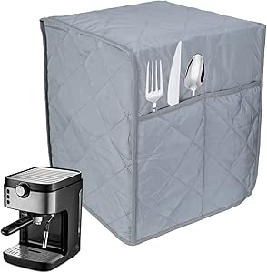 Amazon.com: AOZBZ Coffee Maker Cover - Waterproof Cotton Cloth Coffee ...
