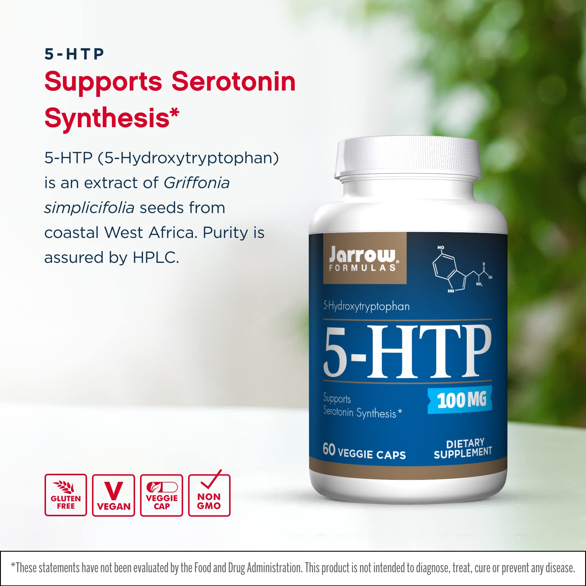 Jarrow Formulas 5-HTP, 60 cáp...B00OGXKIQ8 | Encarguelo.com