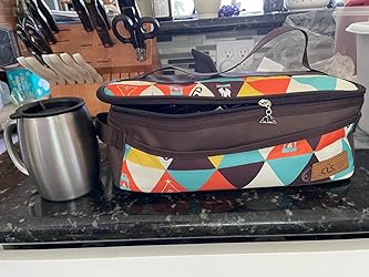 Amazon.com: Camping Travel Cooking Utensils Organizer Travel Bag with ...